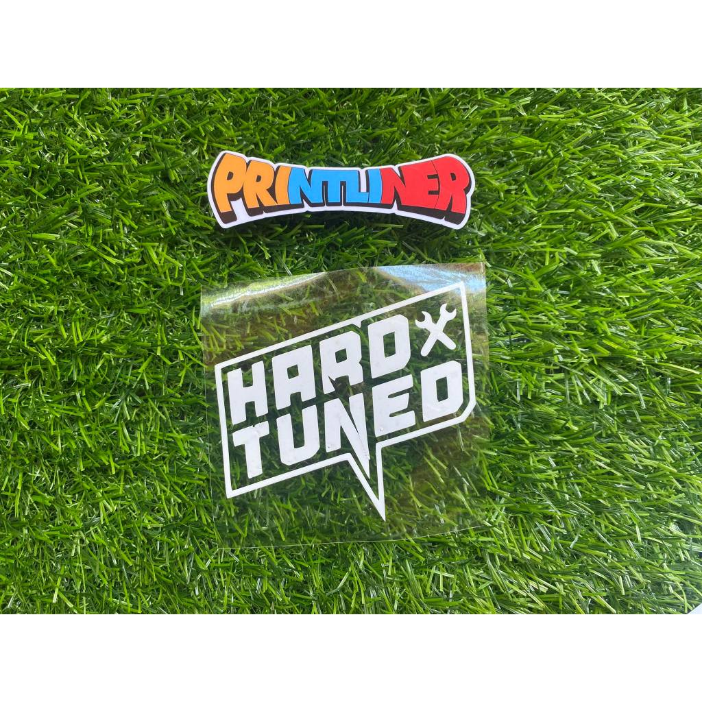 HARD TUNED 1 STICKER DECALS FOR MOTORCYCLE, CARS & ETC (WATERPROOF ...