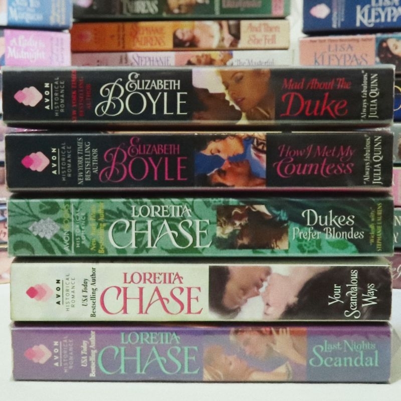 Assorted Historical Romance Novels from Avon Books | Shopee Philippines