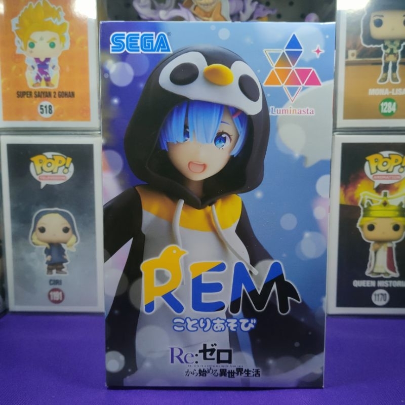 Re:Zero Rem Luminasta Penguin Ver. Anime Figure | Shopee Philippines