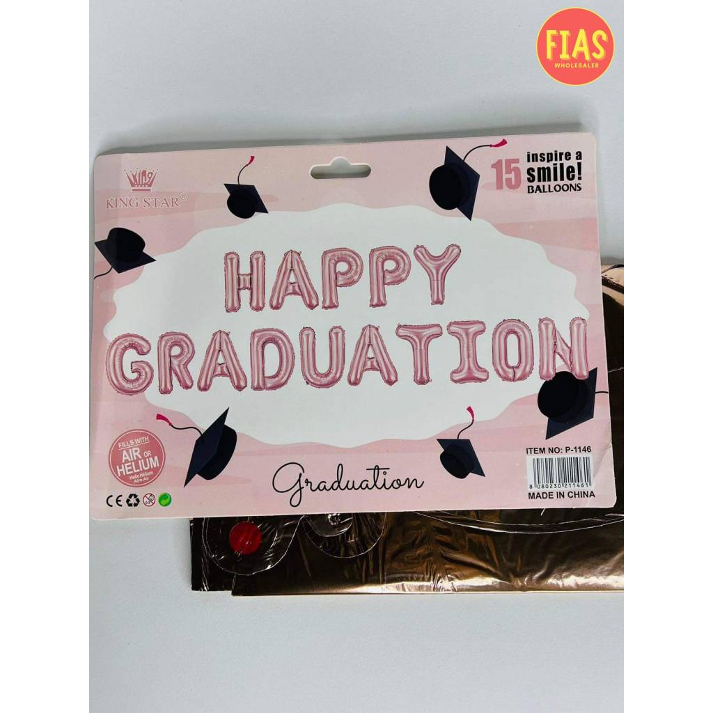 Happy Graduation Foil Balloons P1146 | Shopee Philippines