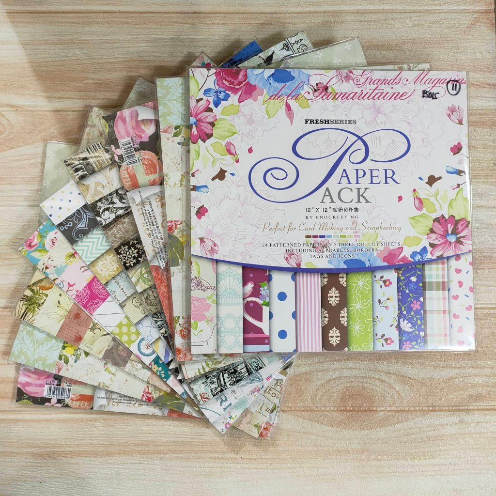 12x12 Inches Paper Pack Design Cardstock | Shopee Philippines
