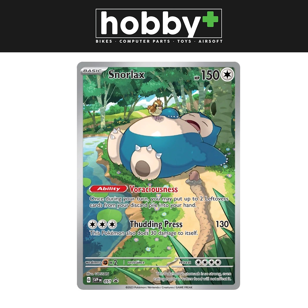 Pokemon Trading Card Game Scarlet Snorlax Promo Card | Shopee Philippines