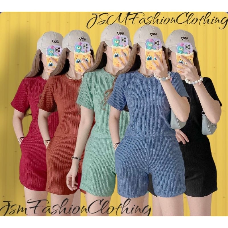 BKK Pochie Basic Tops with two Pocket side(ONE SIZE,S-SEMI LARGE) | Shopee Philippines