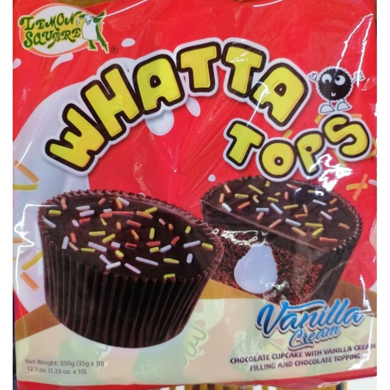 whatta tops cupcake vanilla cream 1packx10s | Shopee Philippines
