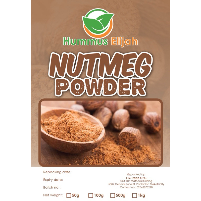 Nutmeg Powder - 20g/50g/100g | Shopee Philippines