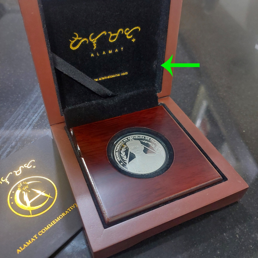Emilio Aguinaldo Silver Medal w/slight box issue | Shopee Philippines