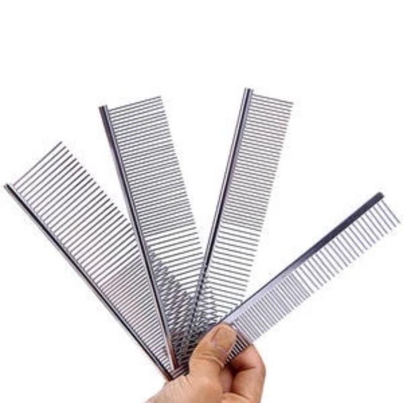 PET STAINLESS STEEL PROFESSIONAL GROOMING COMB | Shopee Philippines
