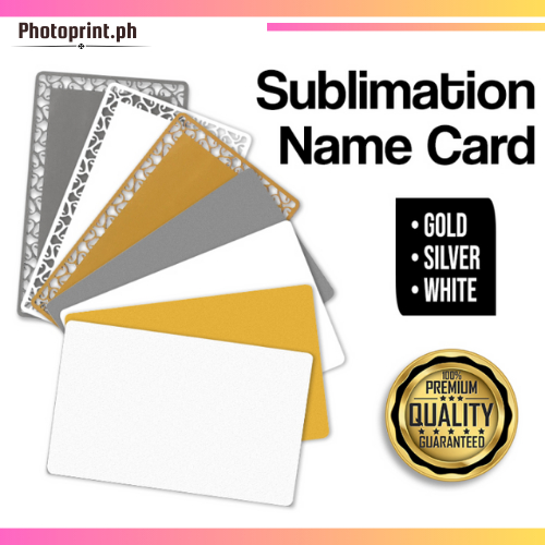 Sublimation Printable Name Card & Business - 100ps per order | Shopee ...