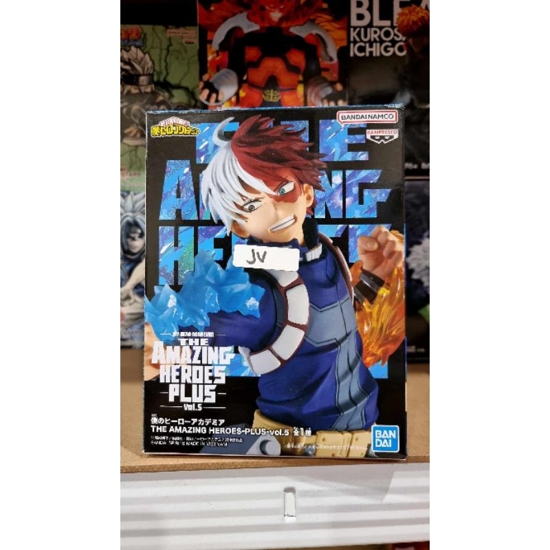 my hero academia mha figure amazing hero plus figure shoto bakugo ...