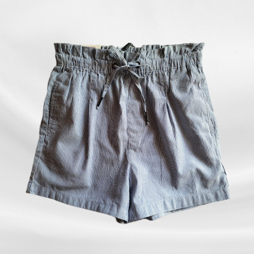 Stylistic Mr Lee Ladies BLUE Non-Denim Paper Bag Short (MEDIUM ...