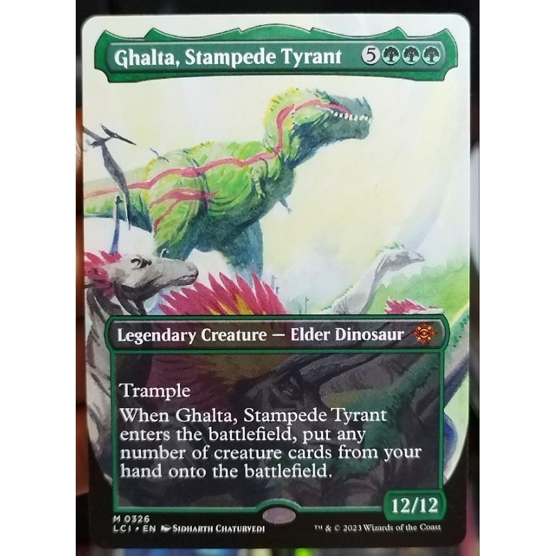 Ghalta, Stampede Tyrant (Magic the gathering) | Shopee Philippines