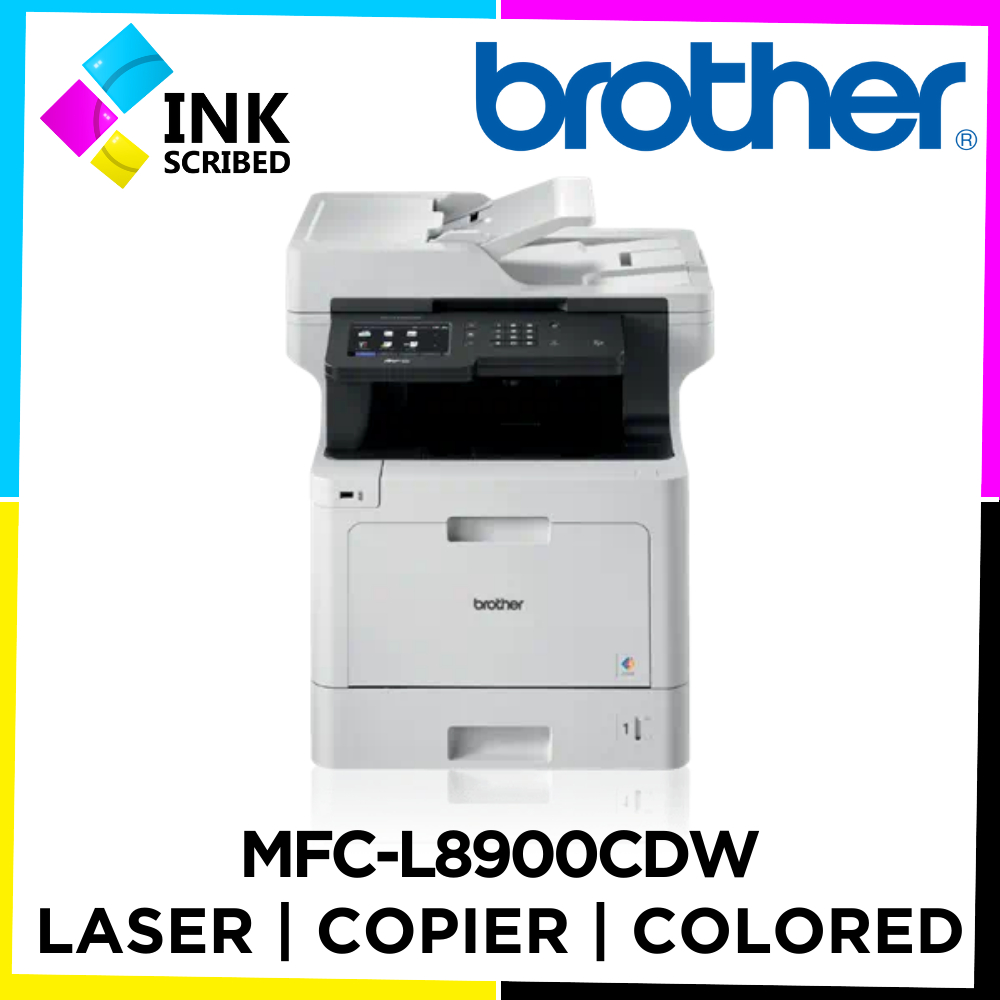 BROTHER MFC-L8900CDW Multi Function Colored Laser Printer Copier Two ...