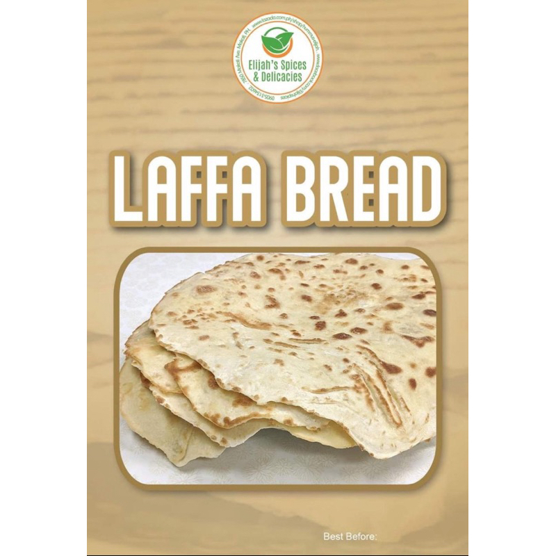 5 Laffa Kuboos Bread Flat Bread Arabic Bread - 5 Units | Shopee Philippines