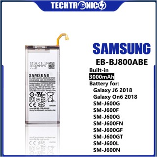 Battery EB-BJ800ABE Samsung Galaxy J6 2018 / On6 2018 J600G J600F J600G ...