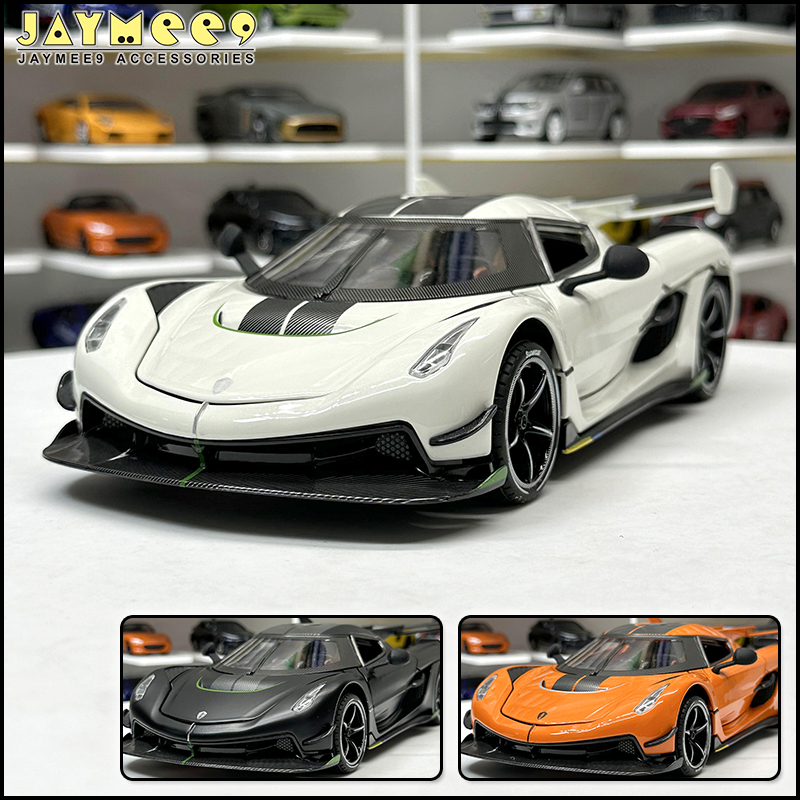 Die Cast Koenigsegg Jesko 1:24 Scale ALLOY CAR MODEL Toy Ornaments For ...
