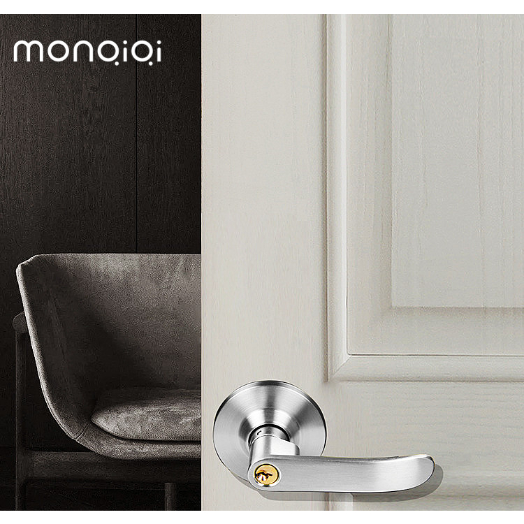 Door lock Lever Type Door Knob Entrance Lock Set Door Lock Main Door ...