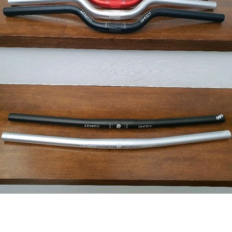 LITEPRO Ghost Alimunim Alloy Handlebar 25.4mm 540mm 580mm | Shopee ...