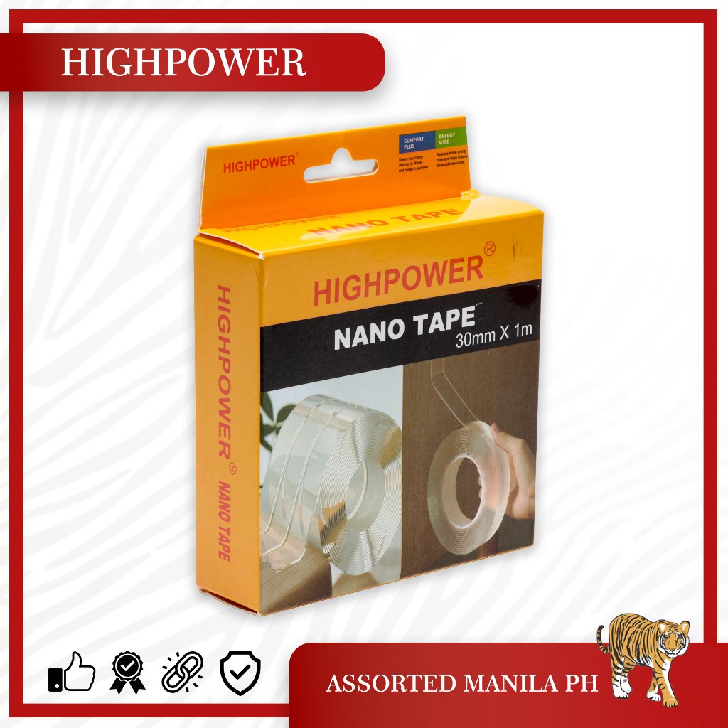 HIGH POWER NANO TAPE HP-04 | Shopee Philippines
