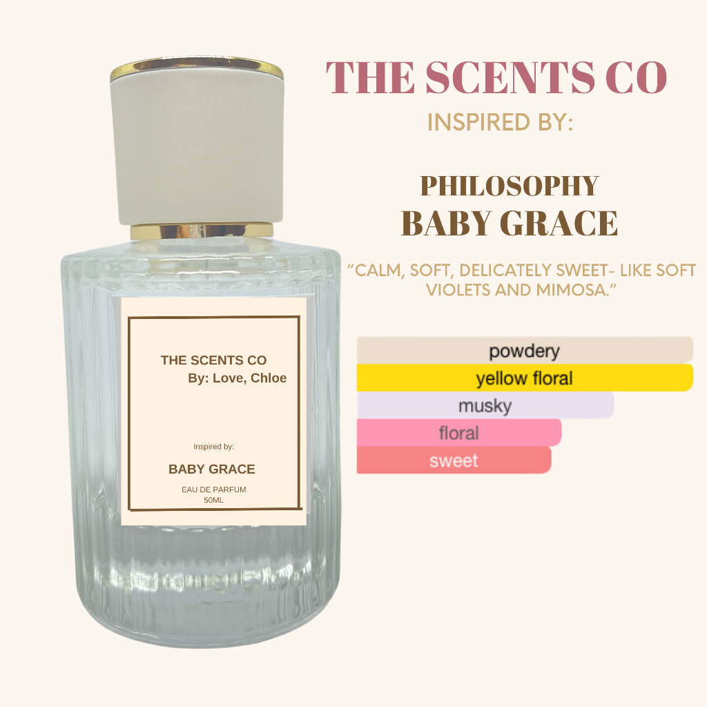 TSC Baby Grace Inspired Perfume | Shopee Philippines