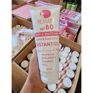 SY Glow Cosmetic beauty products soap and instant lotion with spf 80 ...