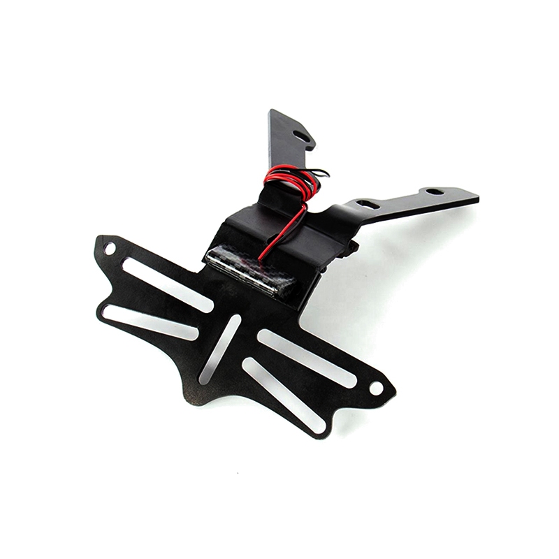 Magnetic Plate Holder Foldable With LED Plate Light Black For Sniper ...