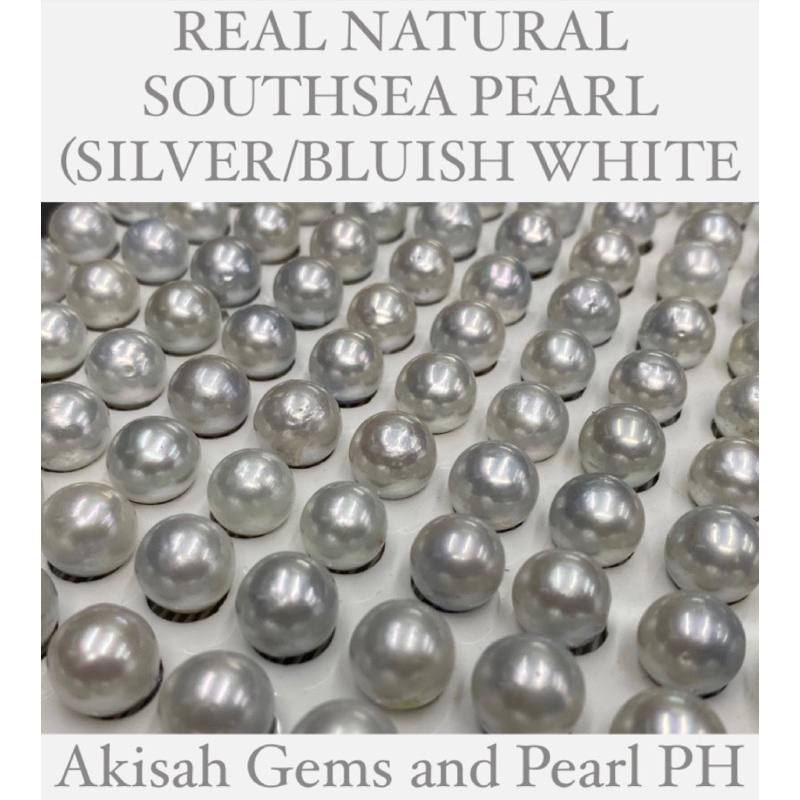 SOUTHSEA PEARL (BLUISH / SILVER WHITE) - REAL NATURAL LOOSE PEARL ...