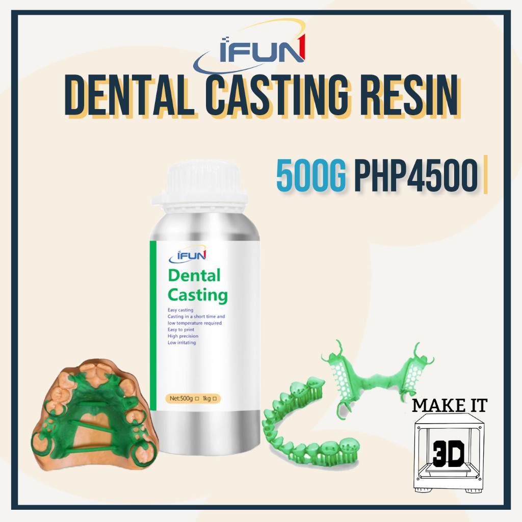 500g iFun Dental Casting Resin Castable dental 3D Printing Resin ...