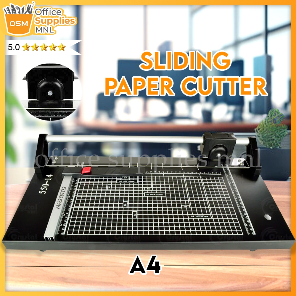 Sliding Cutter A4 Size Cutting Papers Quickly Cutter Officom Brand ...