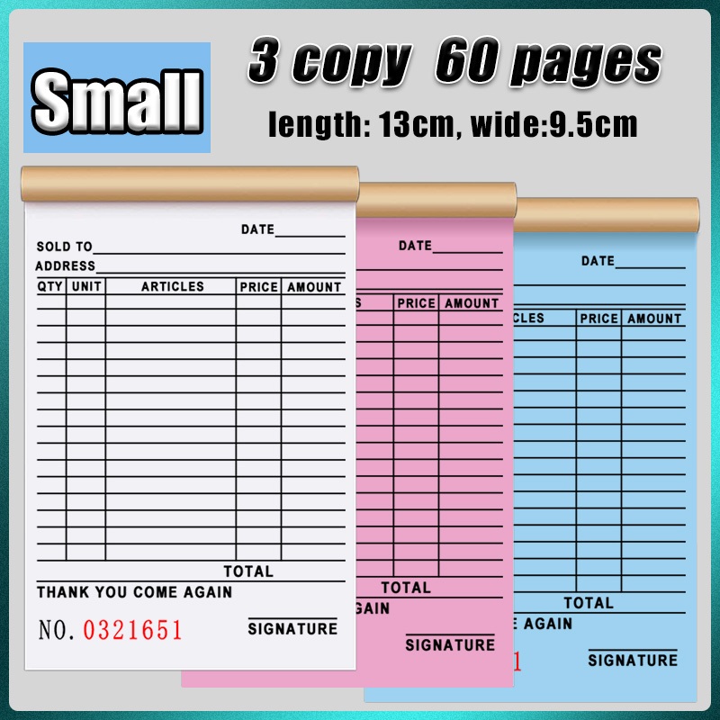 Wholesale Resibo Receipt With Carbon 2/3 Copy Paper Delivery Note ...