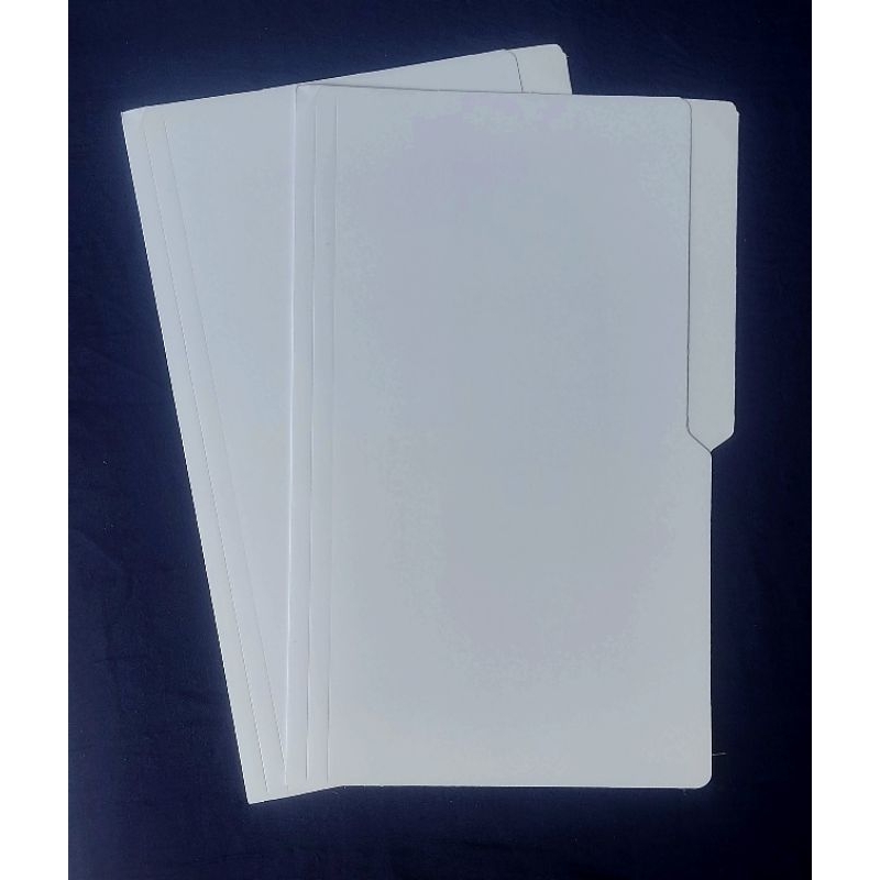 WHITE FOLDER 11pts/14pts, SHORT/LONG-50pcs | Shopee Philippines