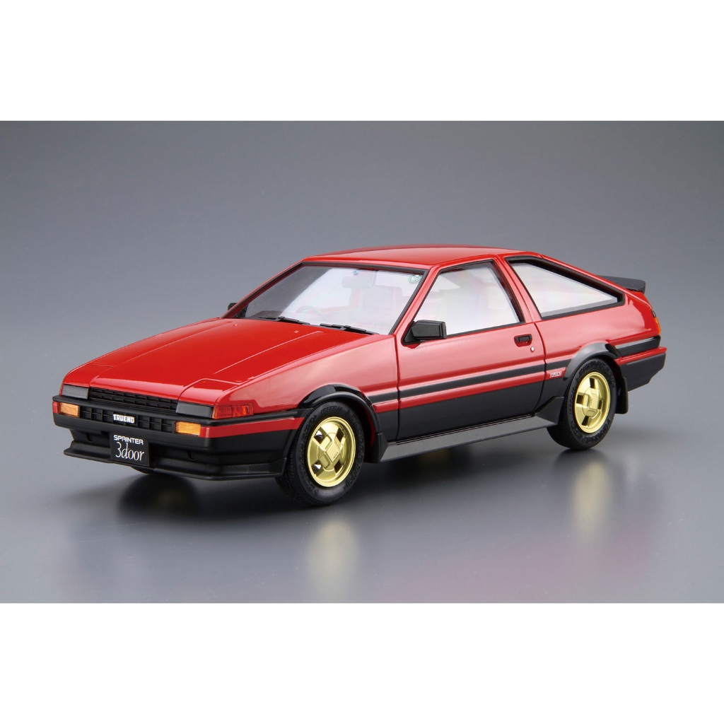 Aoshima 1/24 Toyota AE86 Sprinter Trueno GT-APEX '84 | Shopee Philippines