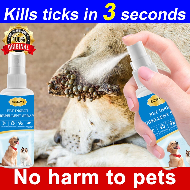 Tick And Flea Remover Spray Anti Tick Garapata Flea pulgas & Lice Kuto ...