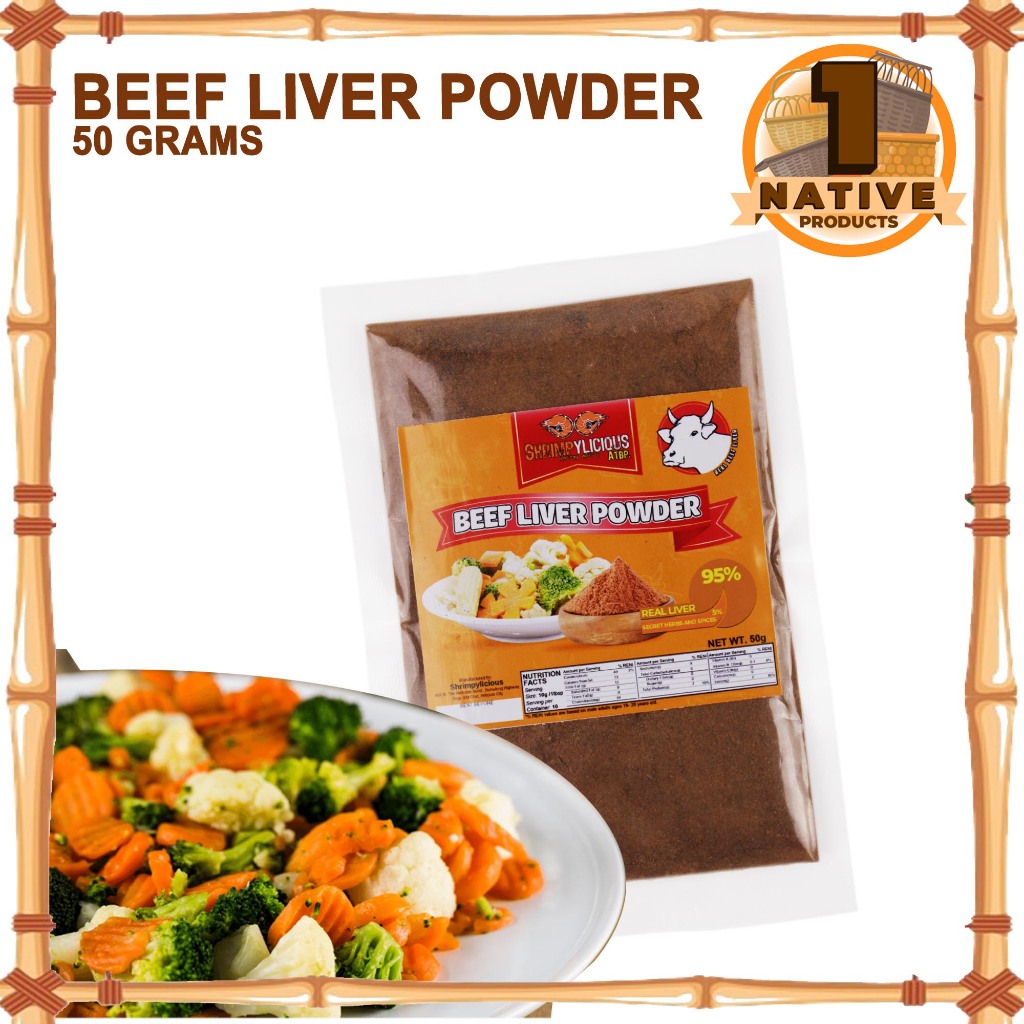 1Native Seasoning Powder (Beef, Pork and Chicken Liver Powder, Shrimp ...