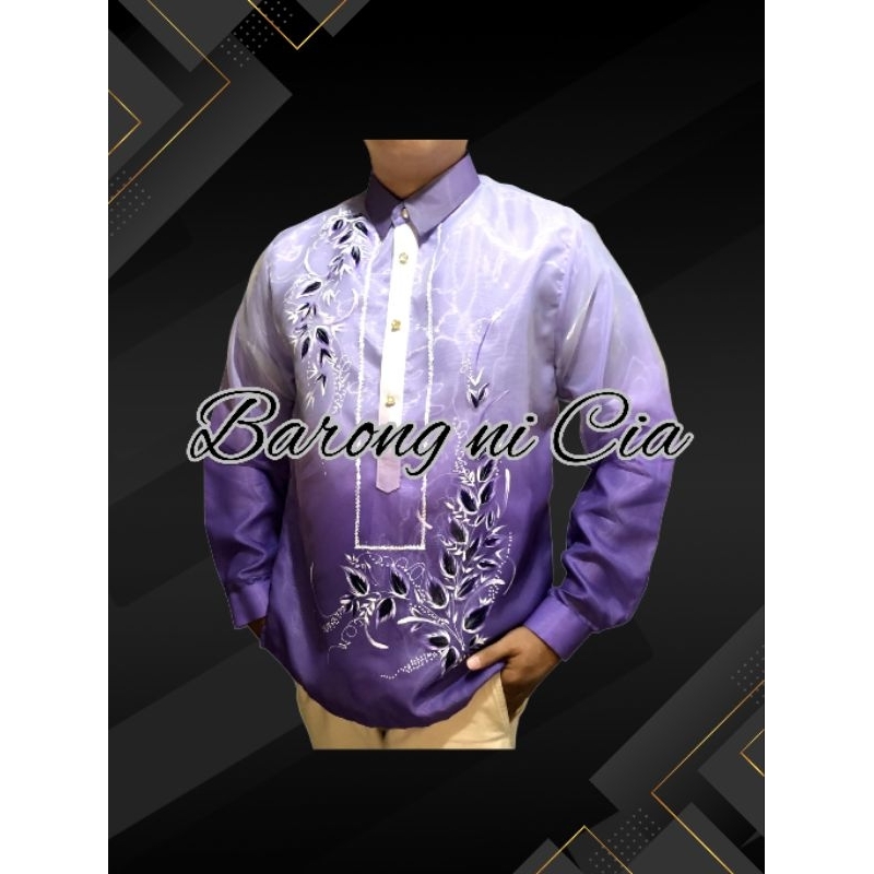 HAND PAINTED BARONG FOR MEN | Shopee Philippines