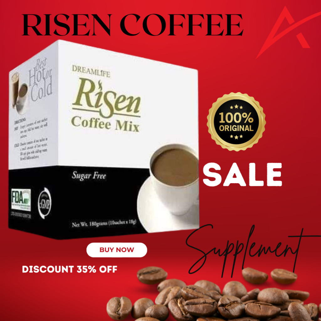 RISEN Coffee Mix (10 sachet BUY 1 BOX) | Shopee Philippines