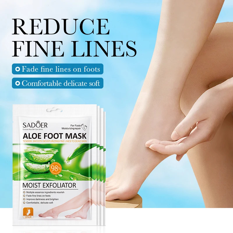 Foot Mask | Aloe Vera Foot Mask | Rose Foot Mask | Shopee Philippines