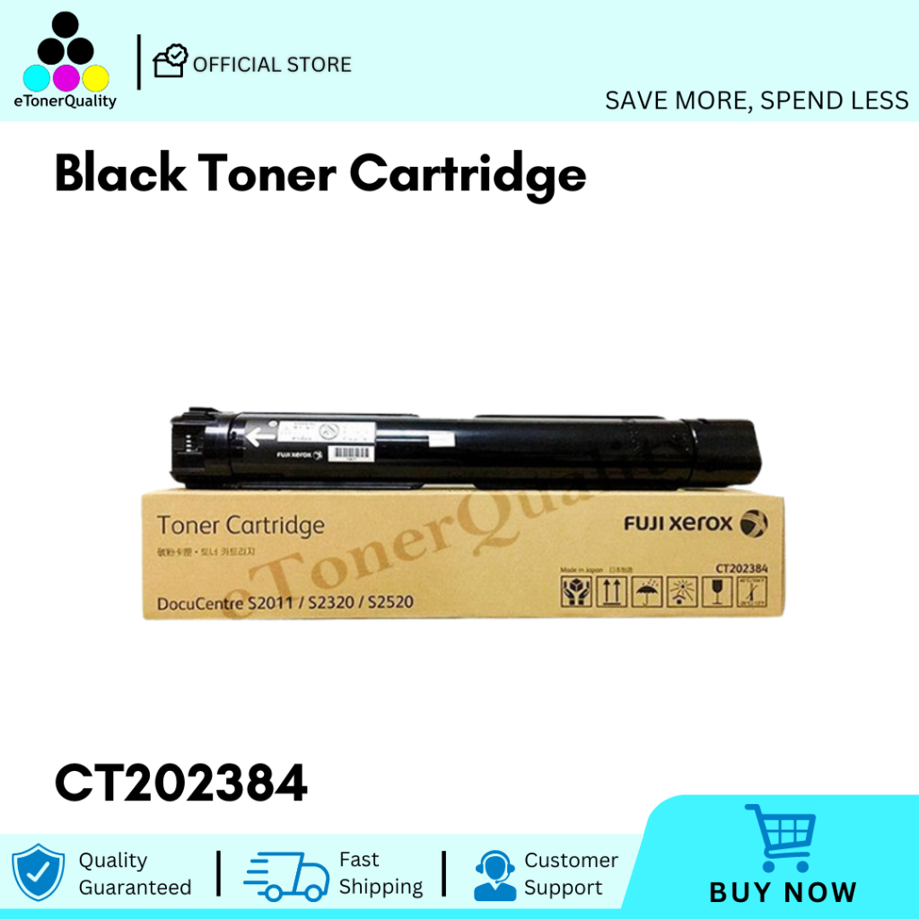 eTONER Fuji Xerox CT202384 Black Toner Cartridge S2320 S2520 | Shopee ...