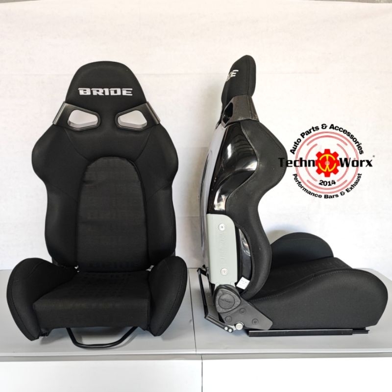 2pcs Black BRIDE VORGA Bucket Seat High Quality Thailand Racing Seat ...