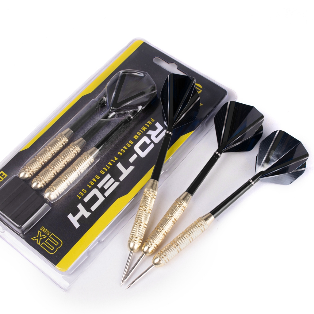 Elite PRO-TECH Premium 21g Brass Plated Dart Set | Shopee Philippines