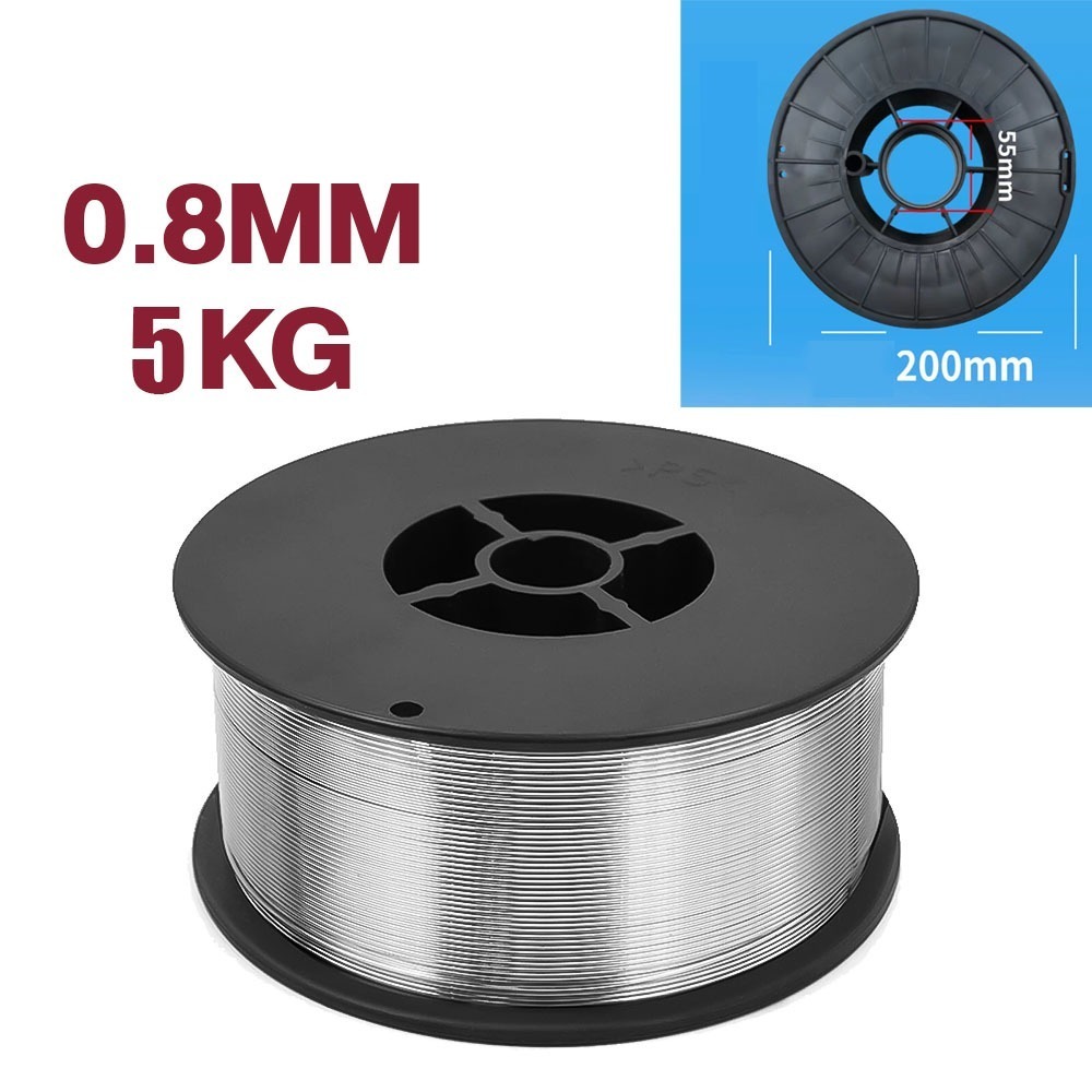 Gasless Flux Cored MIG Welding Wire E71T-GS 0.8mm/1.0mm/1.2mm 5kg for Carbon Steel | Shopee ...