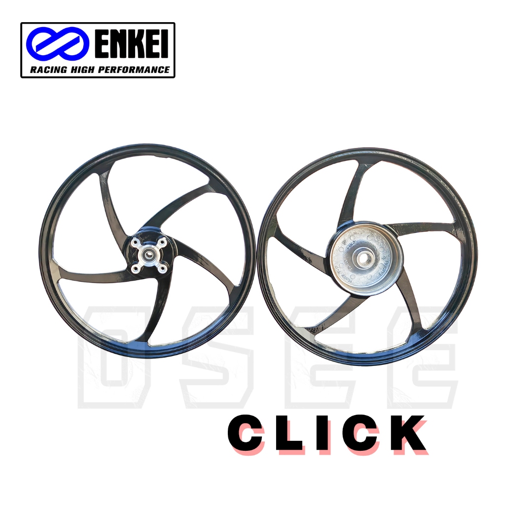 ENKEI Mags 5 SPOKE For HONDA CLICK125 CLICK150 V1 V2 V3 beat Front disc ...