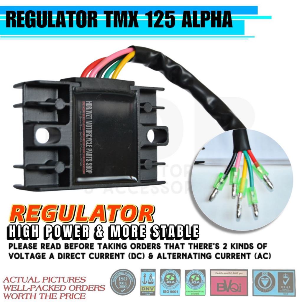 HDR REGULATOR RECTIFIER FOR HONDA TMX125 TMX 125 / ALPHA (5WIRES) JAPAN ...