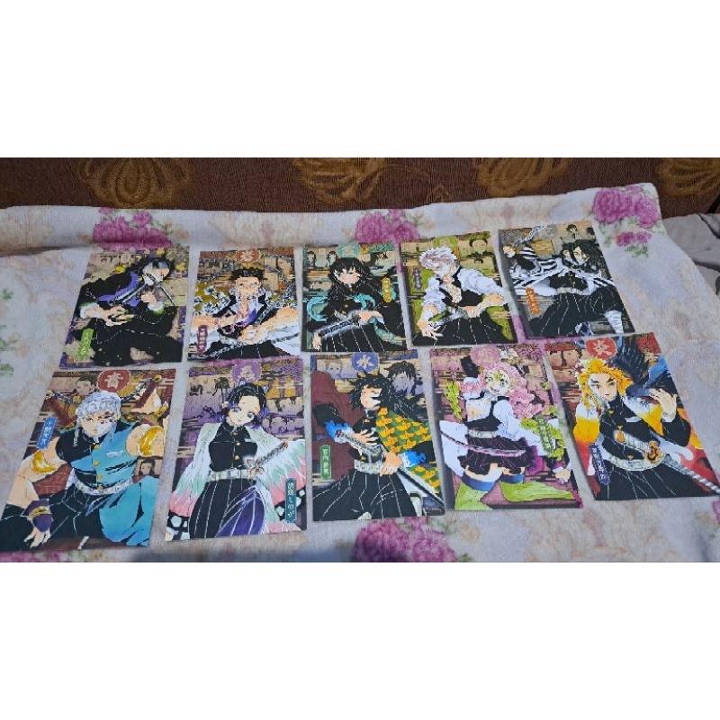 Demon slayer post cards take all | Kimetsu no Yaiba | Shopee Philippines