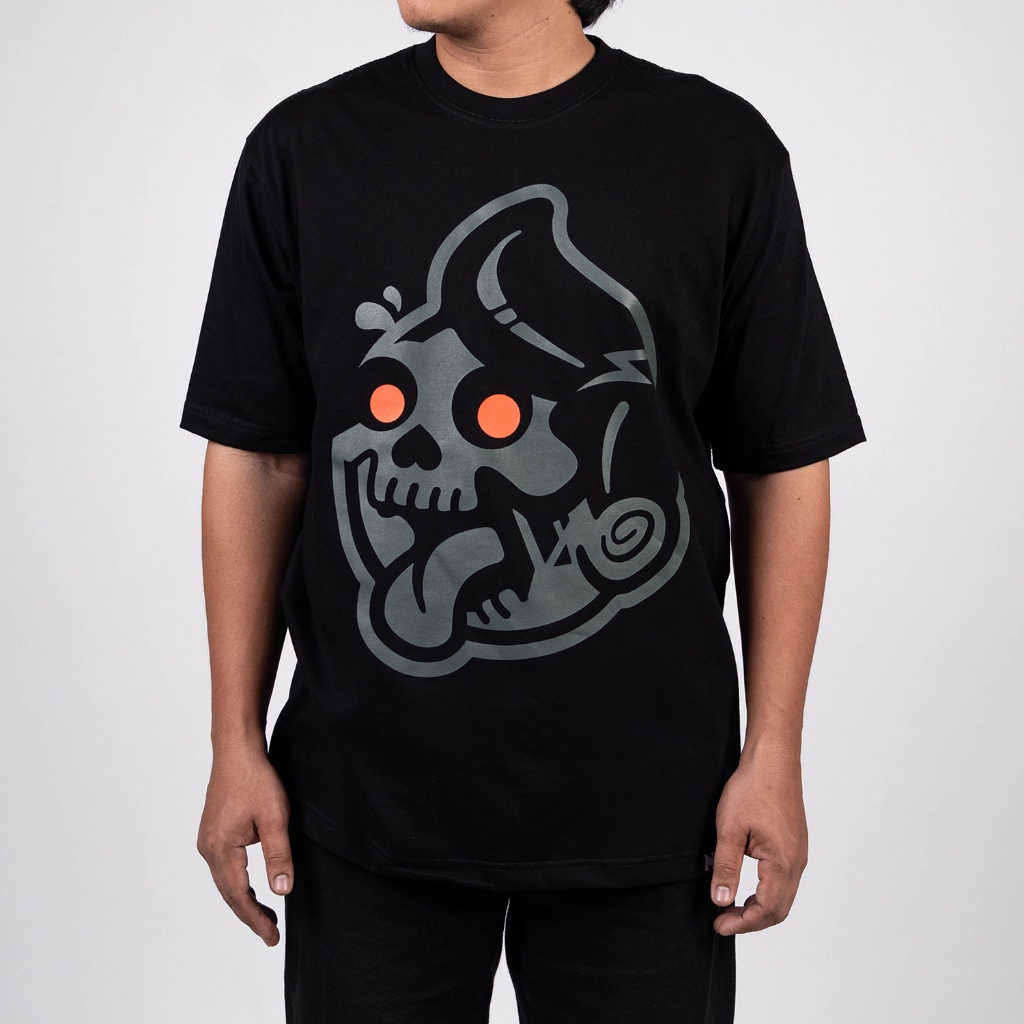 Nick Automatic "SHOCKER" Black T-shirt | Shopee Philippines
