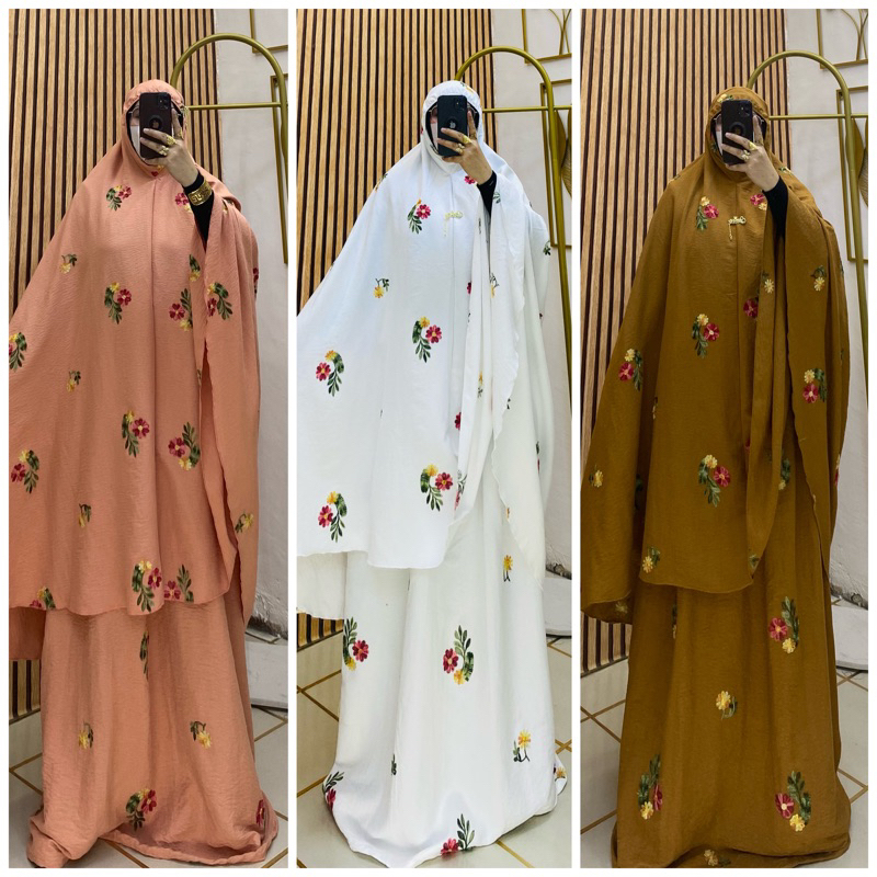 Embroid Mukna Set ( Lettuce ) | Shopee Philippines