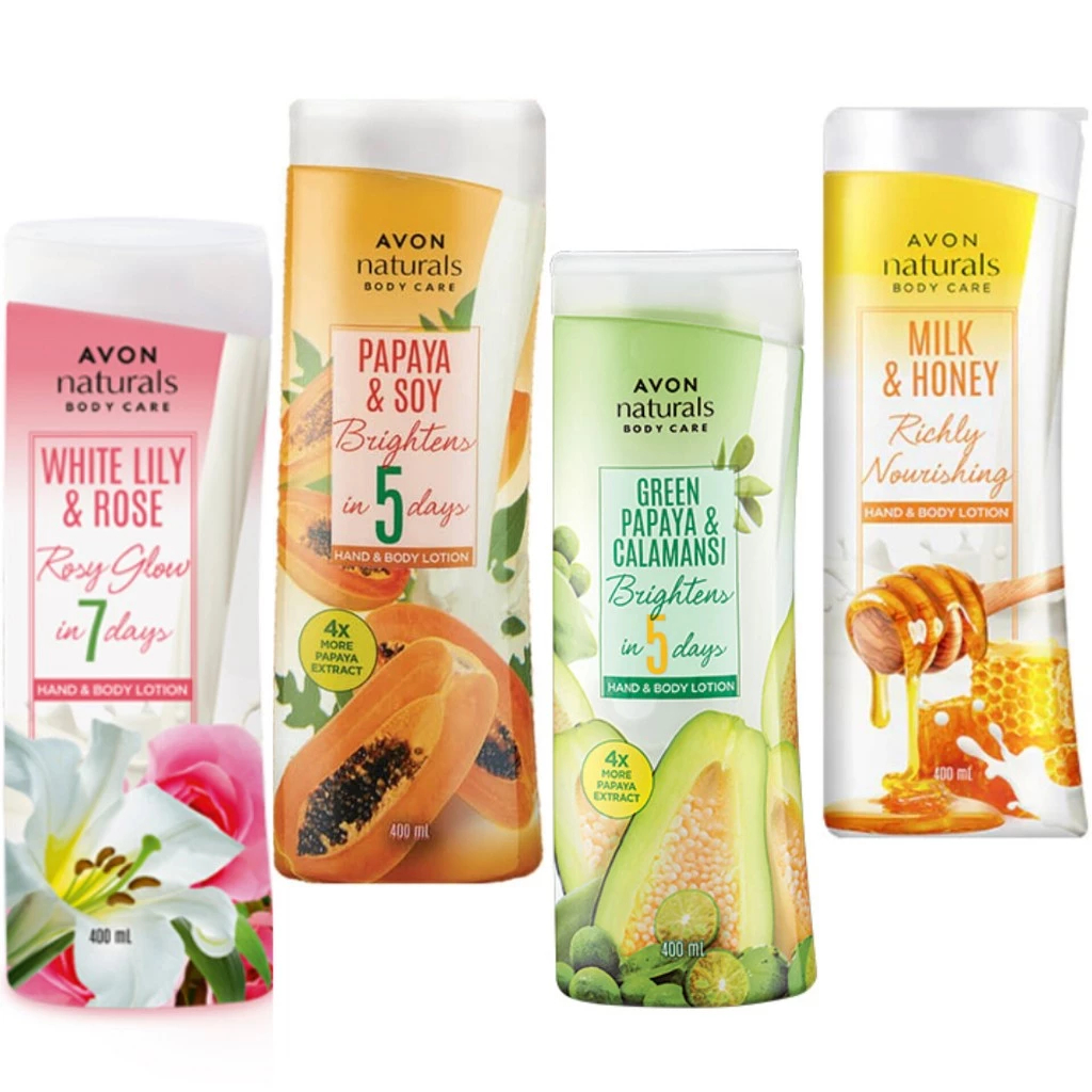Avon Naturals Hand and Body Lotion 200ml, 400ml and 720ml | Shopee ...
