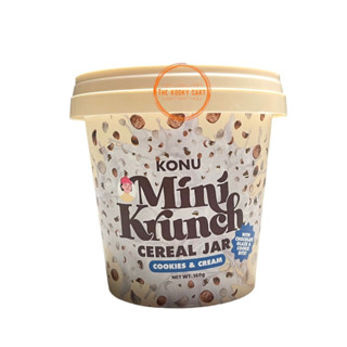 Konu Mini Krunch Cereal Chocolate Coated Snack in a Jar Kuno | Shopee ...