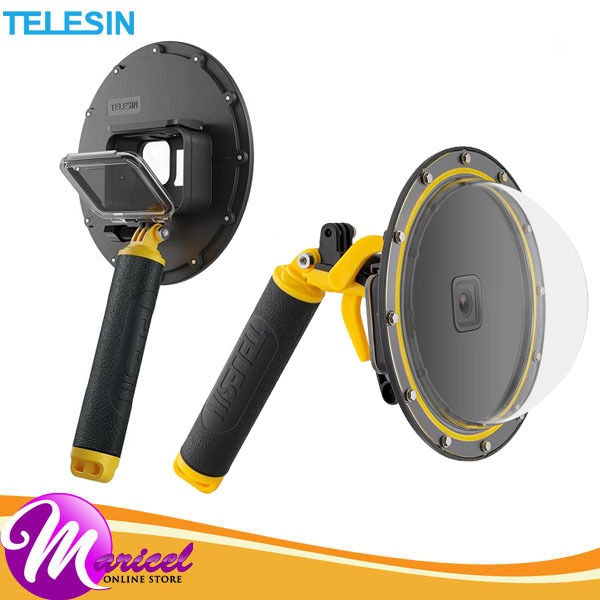 Telesin GoPro Hero 13, 12, 11, 10, 9 Camera Dome Port Underwater ...