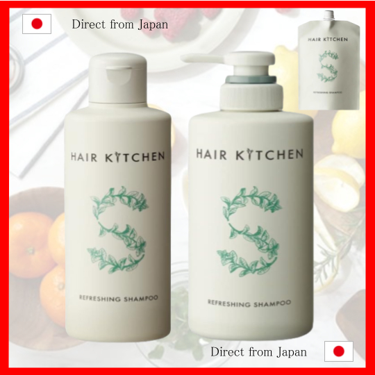 【Direct from Japan】 Shiseido Hair Kitchen Refreshing Shampoo 230mL ...