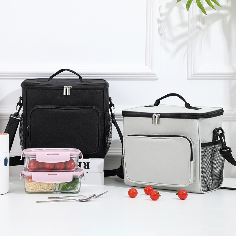 Durable Thermal Big Square Lunch Picnic Waterproof Bag Food Storage Box ...